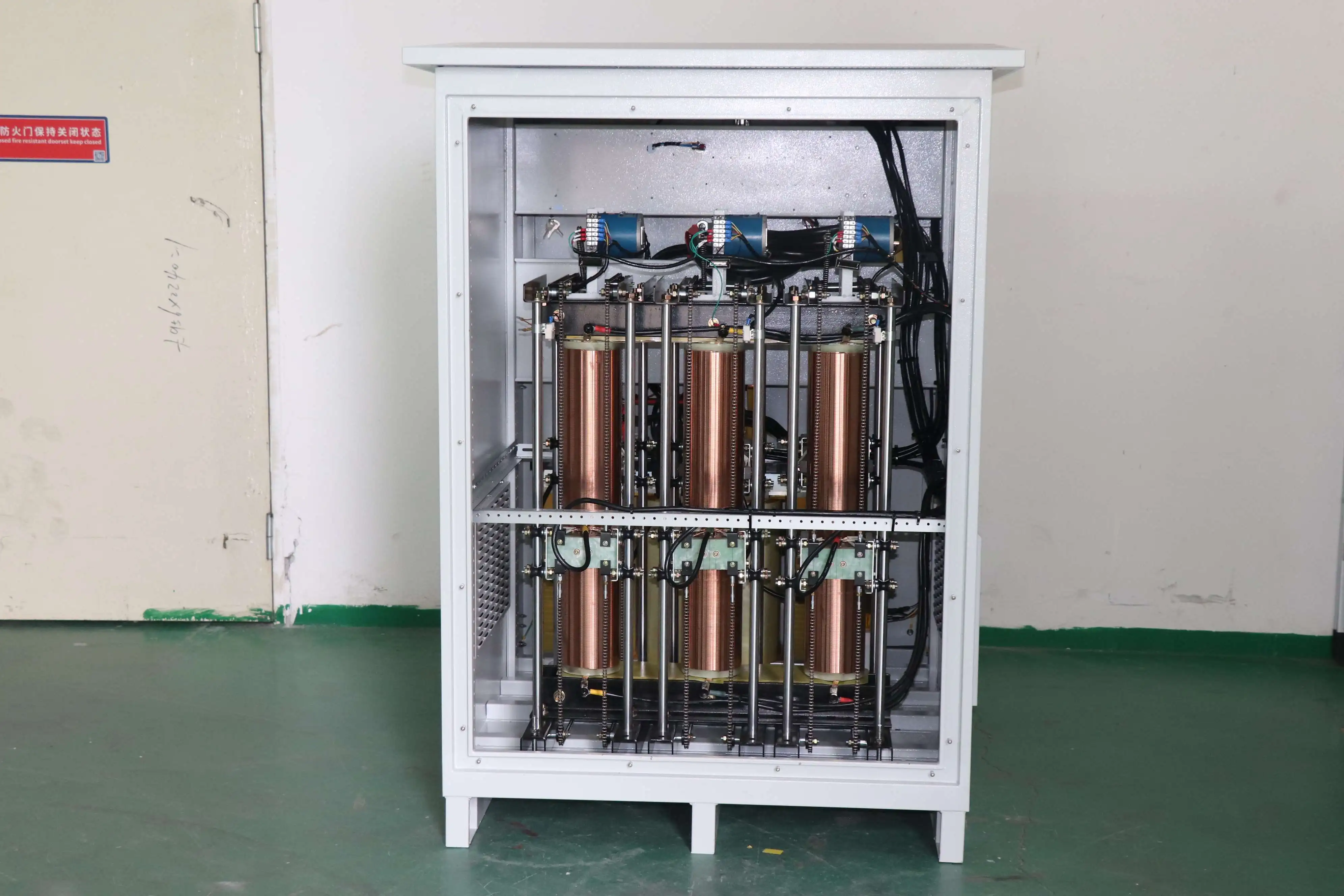 100KVA Three Phase Adjustable Voltage Regulator - 380V AVR