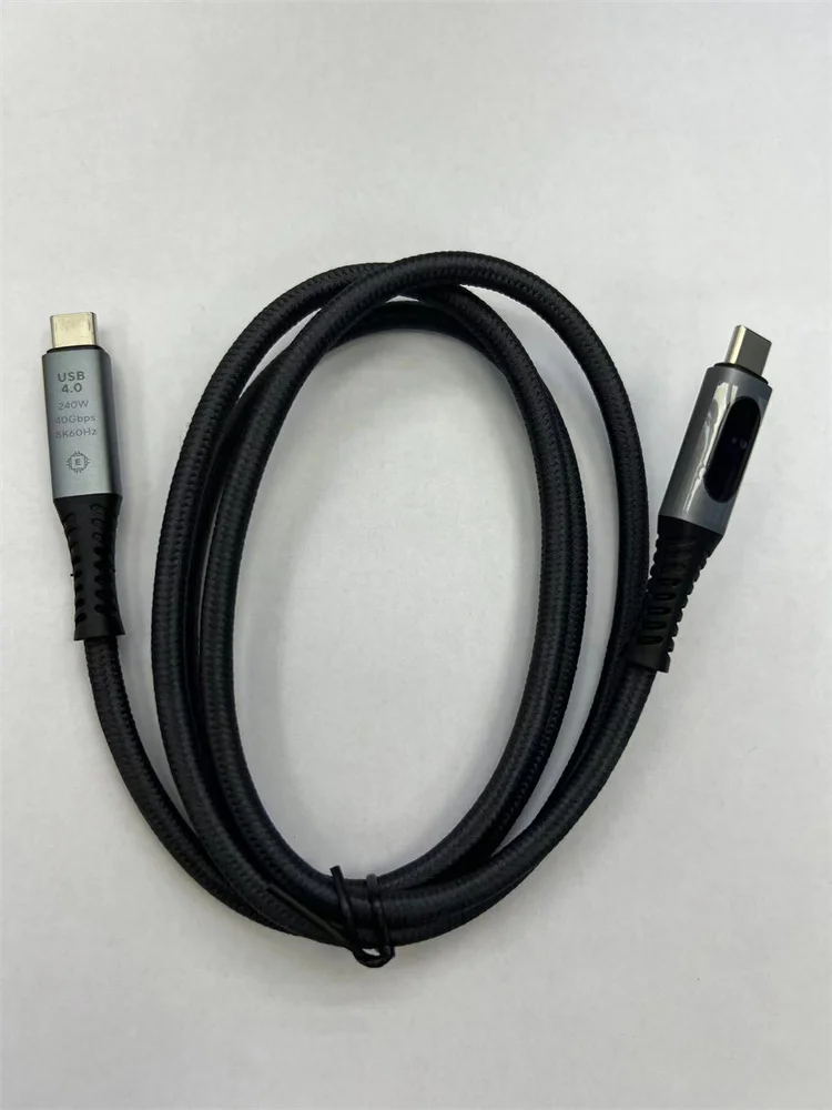 USB C Cable 240W USB4.0 40Gbps 8K@60Hz Fast Charging PD Cable for MacBook Air iPad Pro TB4 S22 ...