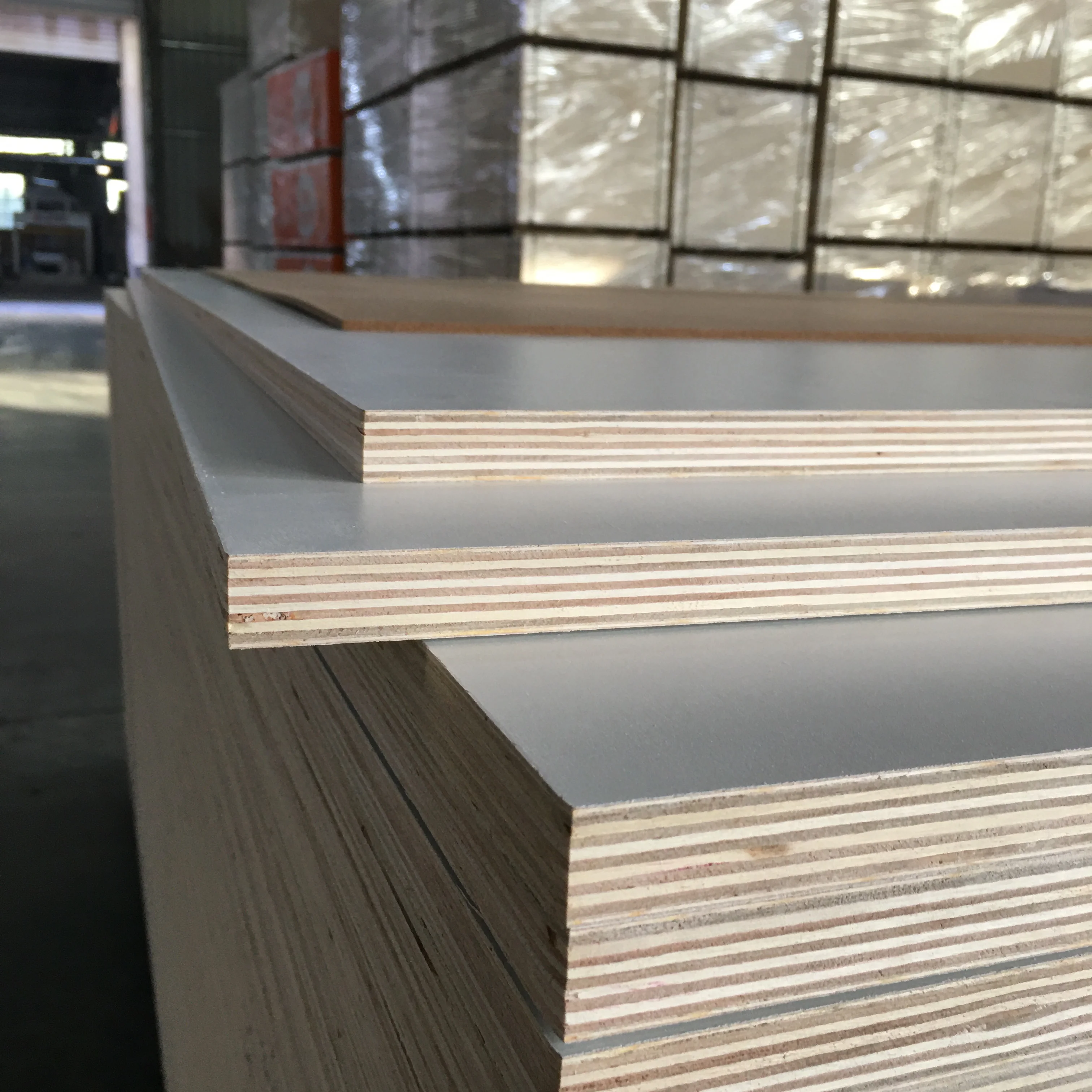 Bespoke 4x8 Melamine Laminated Plywood Sheet in White, 18mm Thickness ...