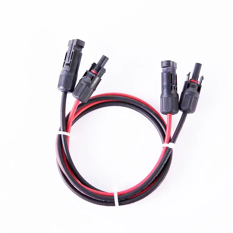 Solar Pv Cable Connector Cnc Power 1000v 14awg 12awg 10awg Wire Solar ...