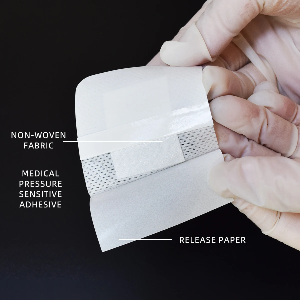 Alibaba.com: 2024 new nonwoven self-adhesive wound dressing, medical ...