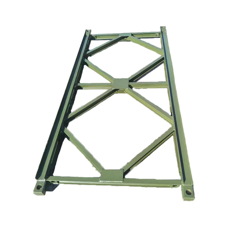 Prefabricated Portable Pedestrian Truss Bridge Steel Structure Bailey ...