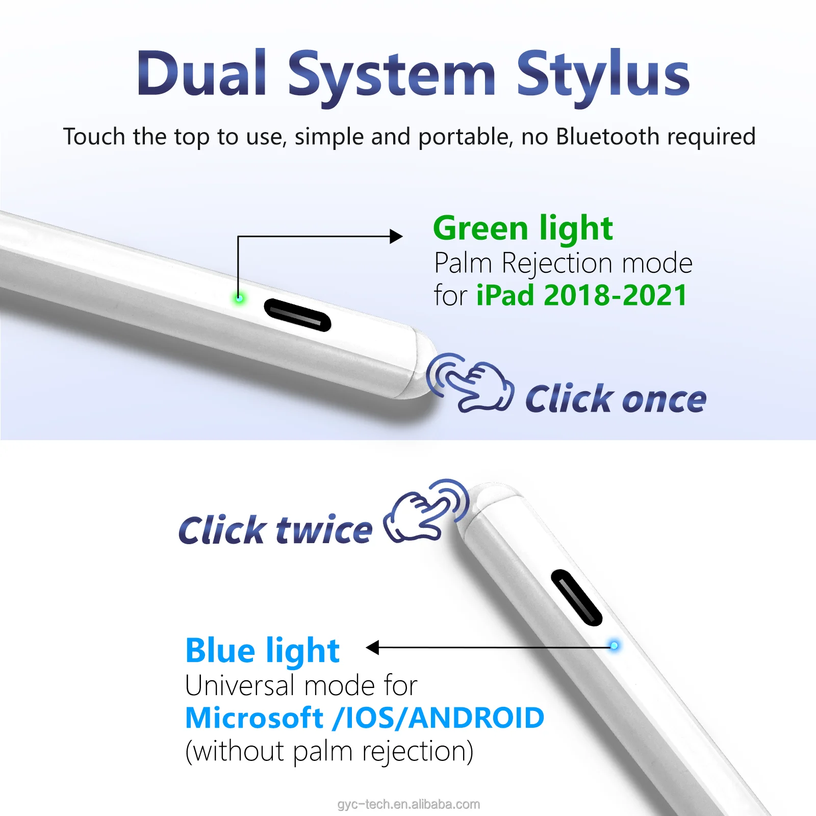 Dual Systems 2 In 1 Mode With Android & Ios Devices Magnetic Universal ...