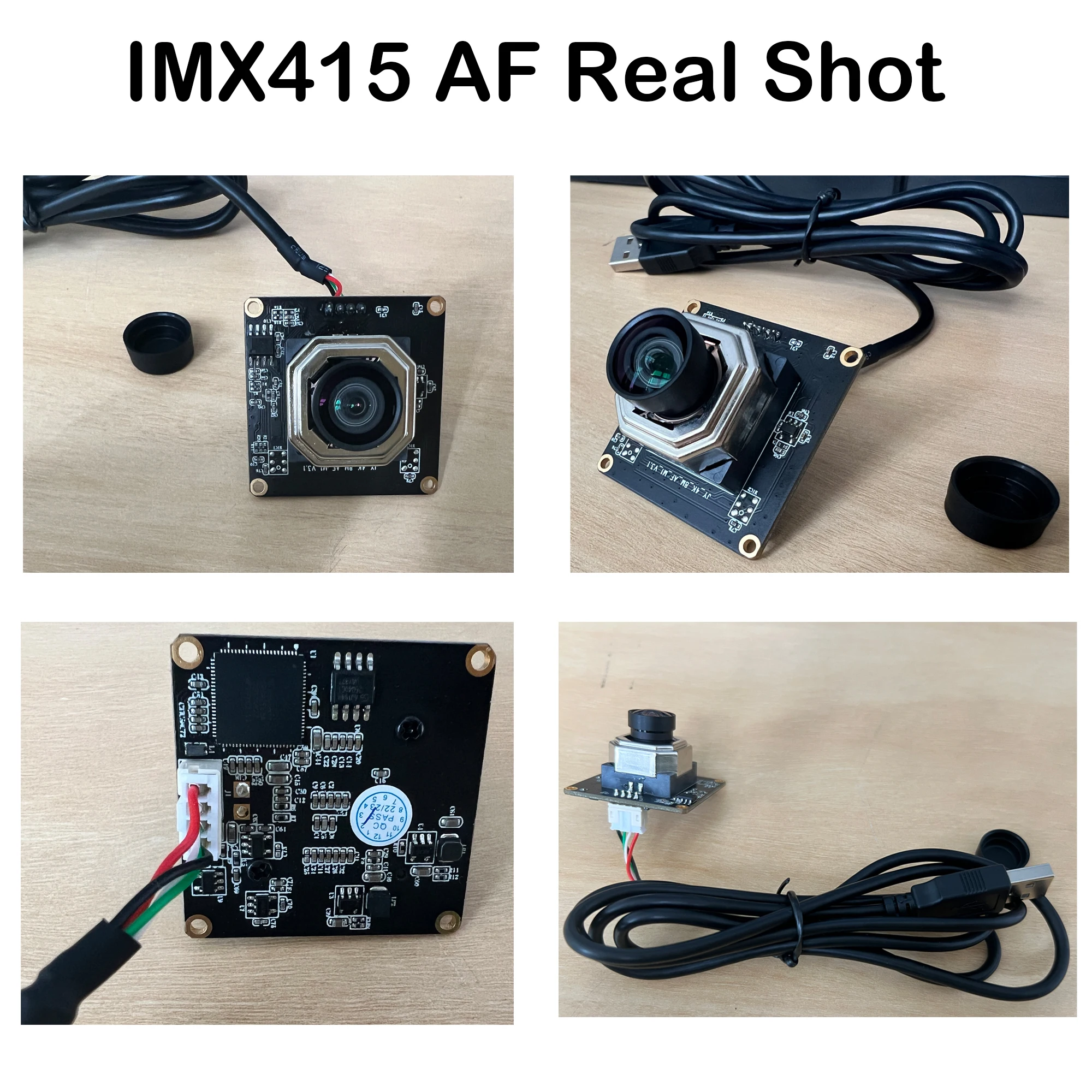 Hd Uvc Imx415 4k Autofocus Fisheye Lens Video Camera Module Starlight ...