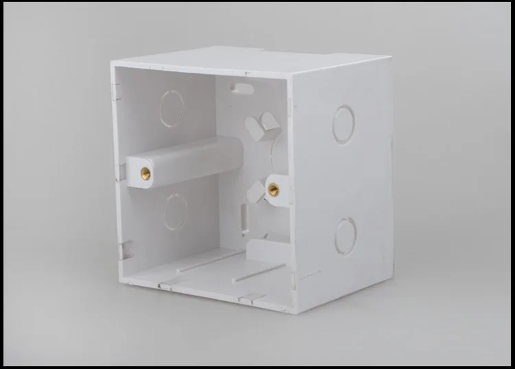 86 Type Plastic Wall Mounted Bottom Box Outlet Sockets Back FTTH ...