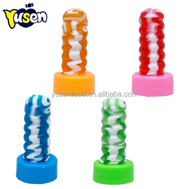 OEM Halal Fruit Flavored Lollipop with Toy Harmonica Hard Candy Toys ...