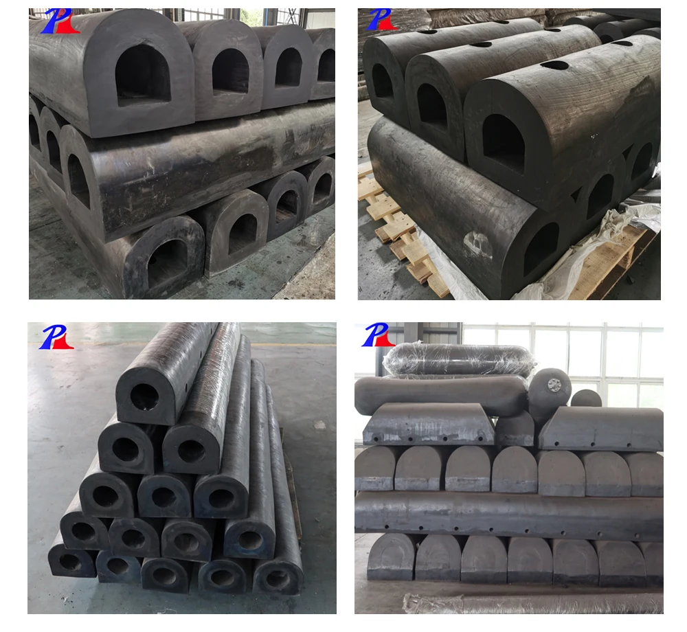 D Type Boat Rubber Fender for Boat Edge Protective Dock Bumper Boat Rub ...
