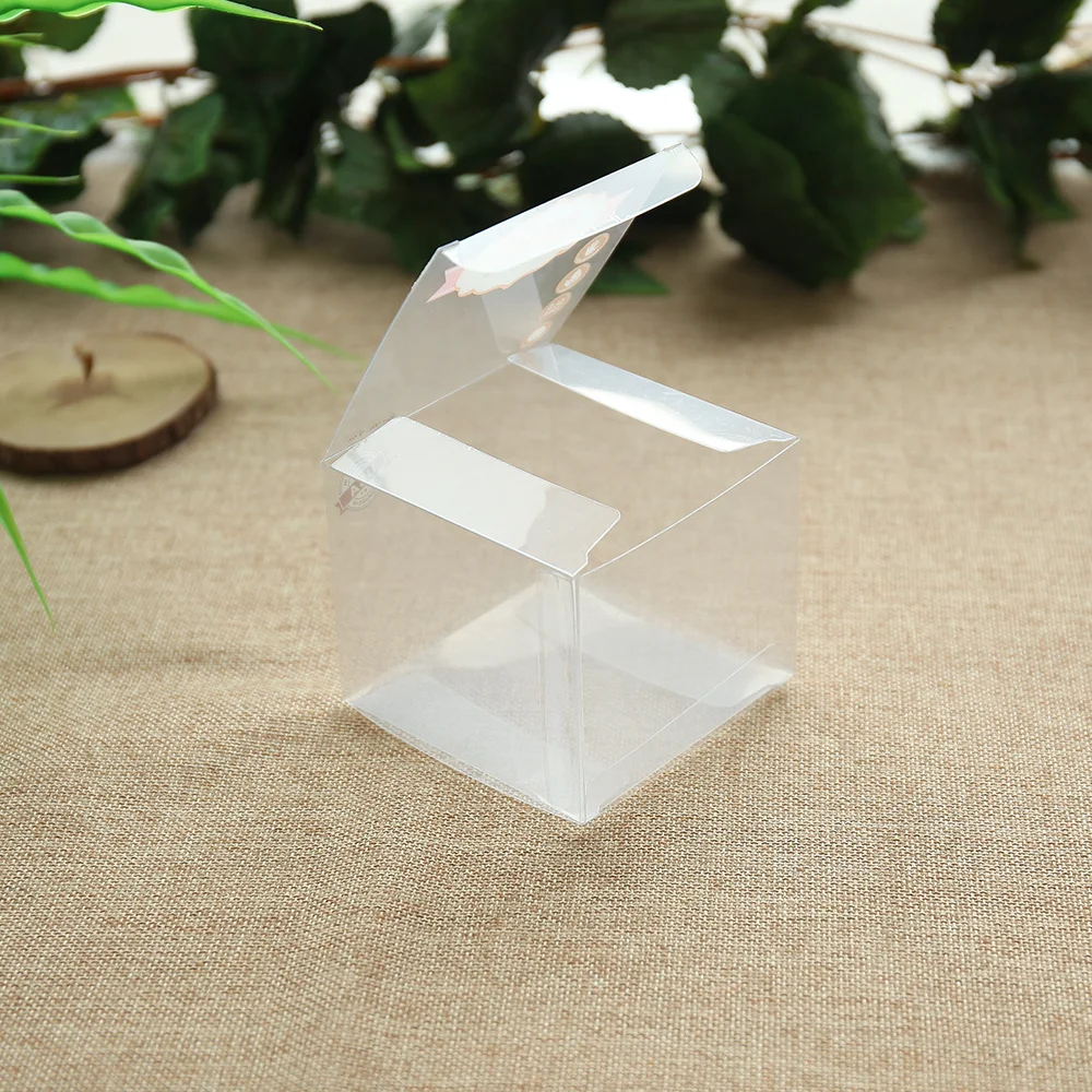 Transparent Plastic Packaging Box Bio-degradable Pet/pvc Folding Box ...