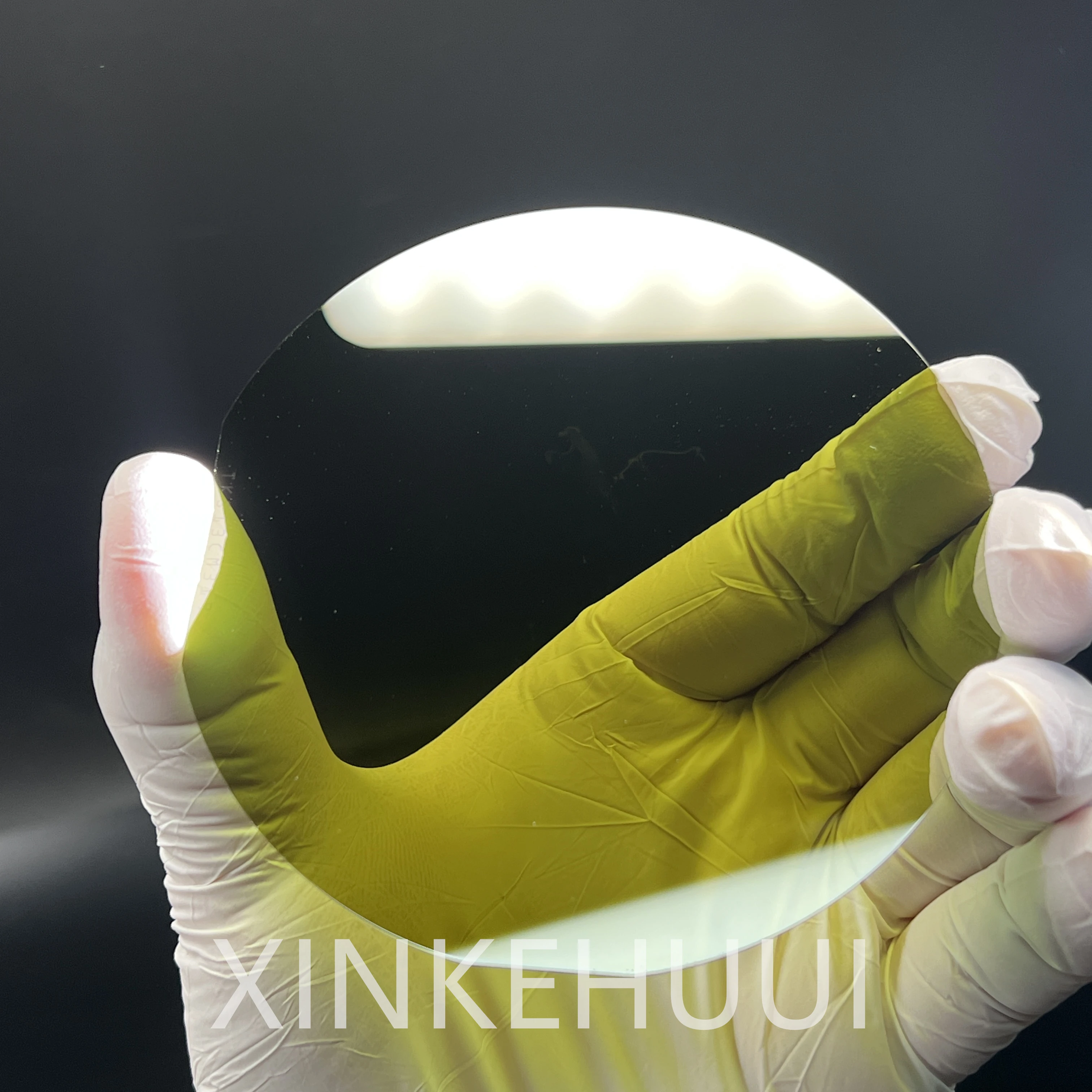 8 inch Single Wafer Carrier Custom optical Silicon carbide wafer n type ...