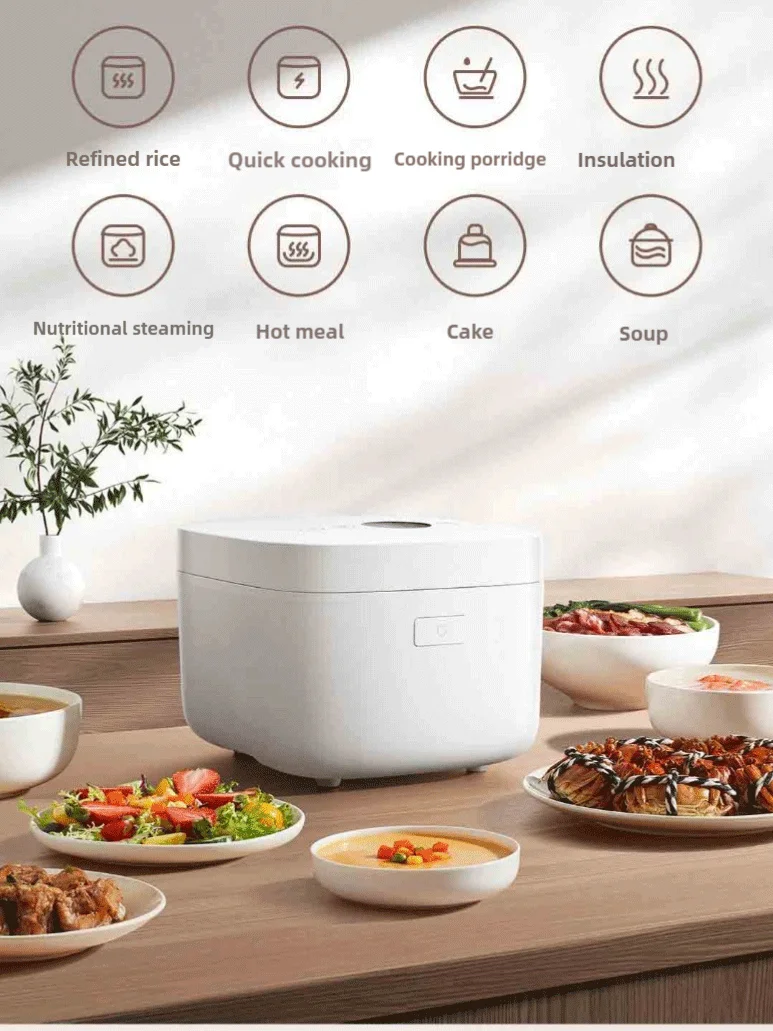 Xiaomi Mijia IH 5L Smart Electric Rice Cooker Alloy Cast Non-stick Heating Home Rice Cooker for ...