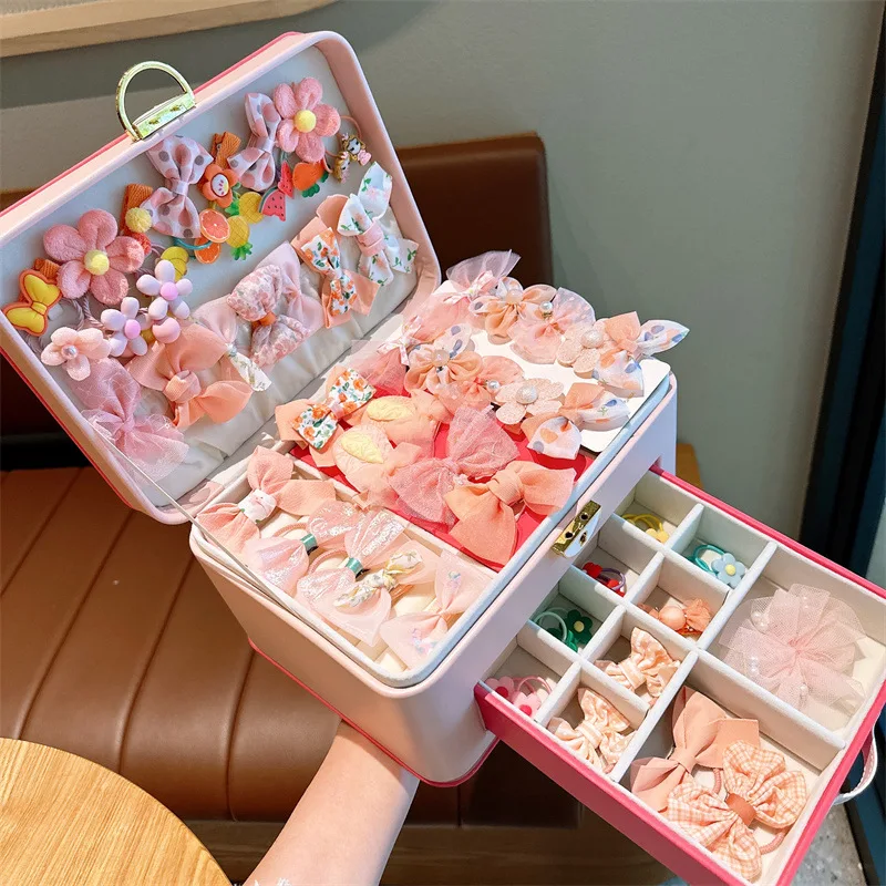 Korean Deluxe Gift Box - Hair Pin Jewelry Set for Girls