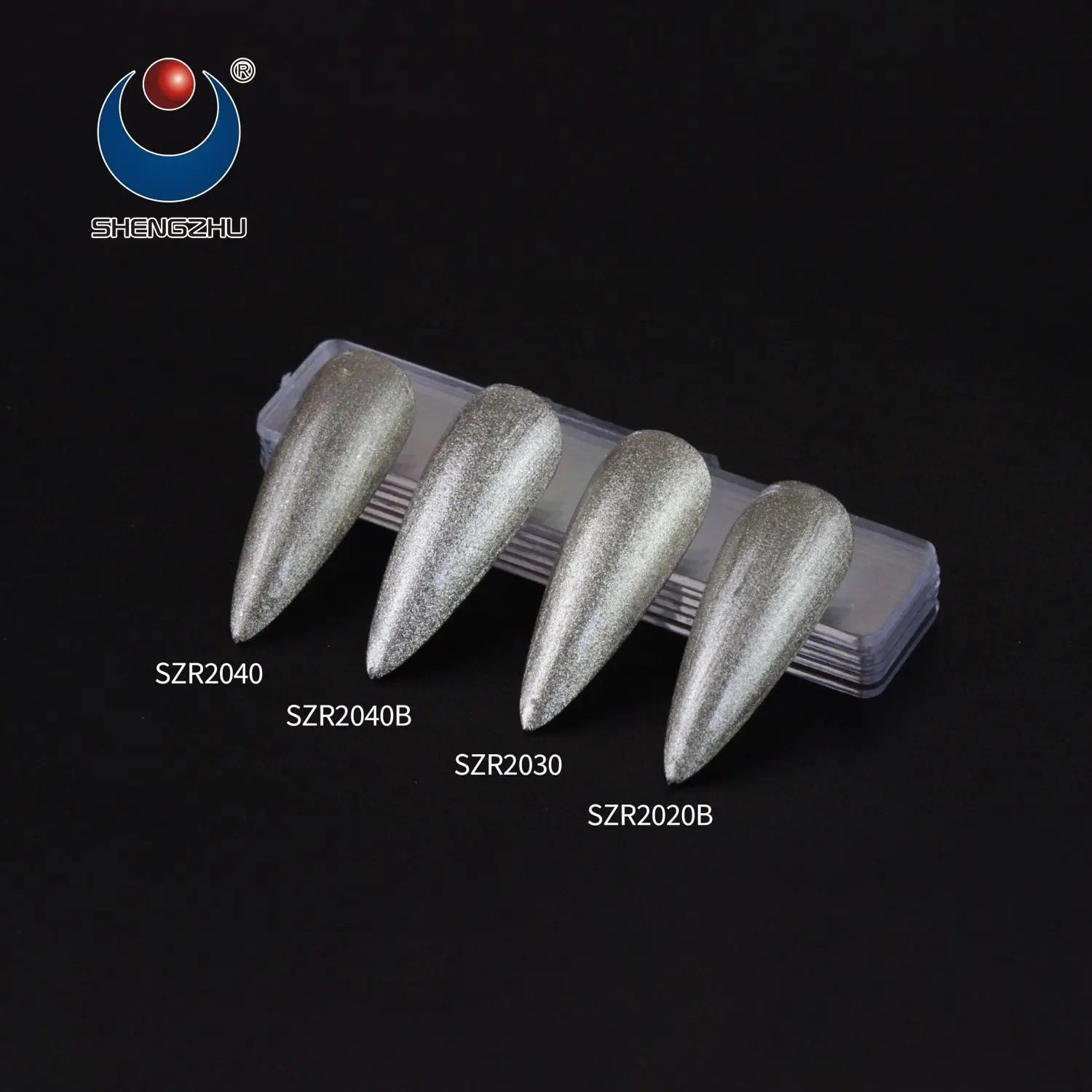 SZR2030 Diamond Pure Silver Pigment Series Borosilicate Glass Powder