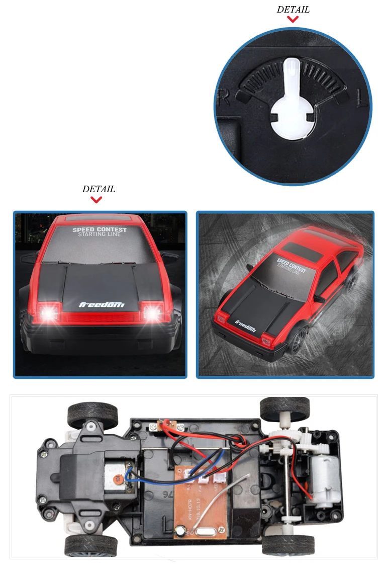 Newset HOSHI HB SC24 RC Car Children Remote Control Vehicle 1:24 ...