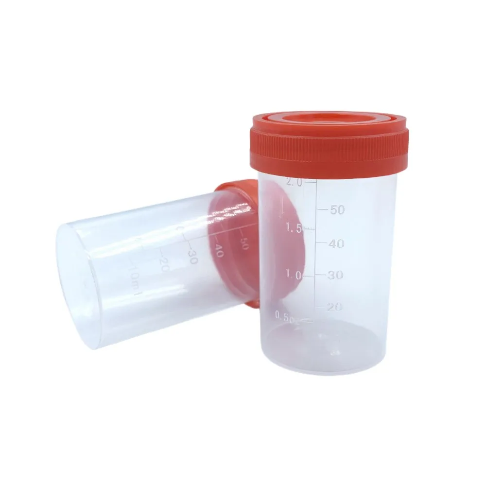 Urine Pee Stool Sample Collection Container Disposable Cup Medical ...