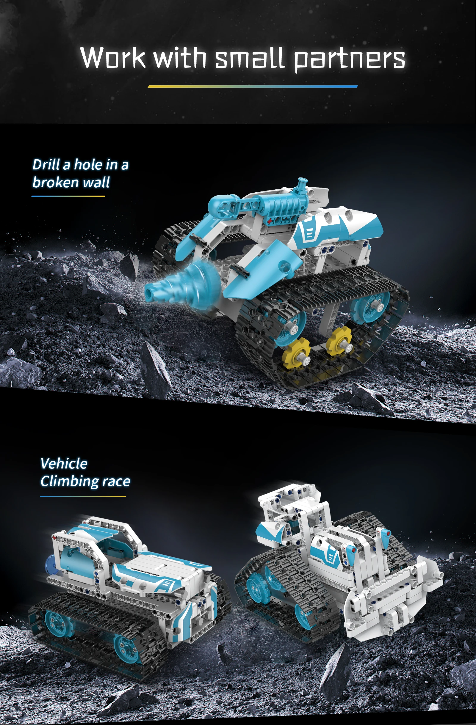 Dwi Dowellin Technique Car Building Blocks Set,Science Kits For Kids ...