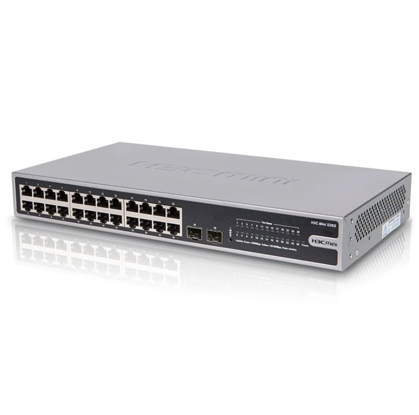 H3C Mini S26G 26-port Gigabit Network Management Switch 2 Gigabit ...