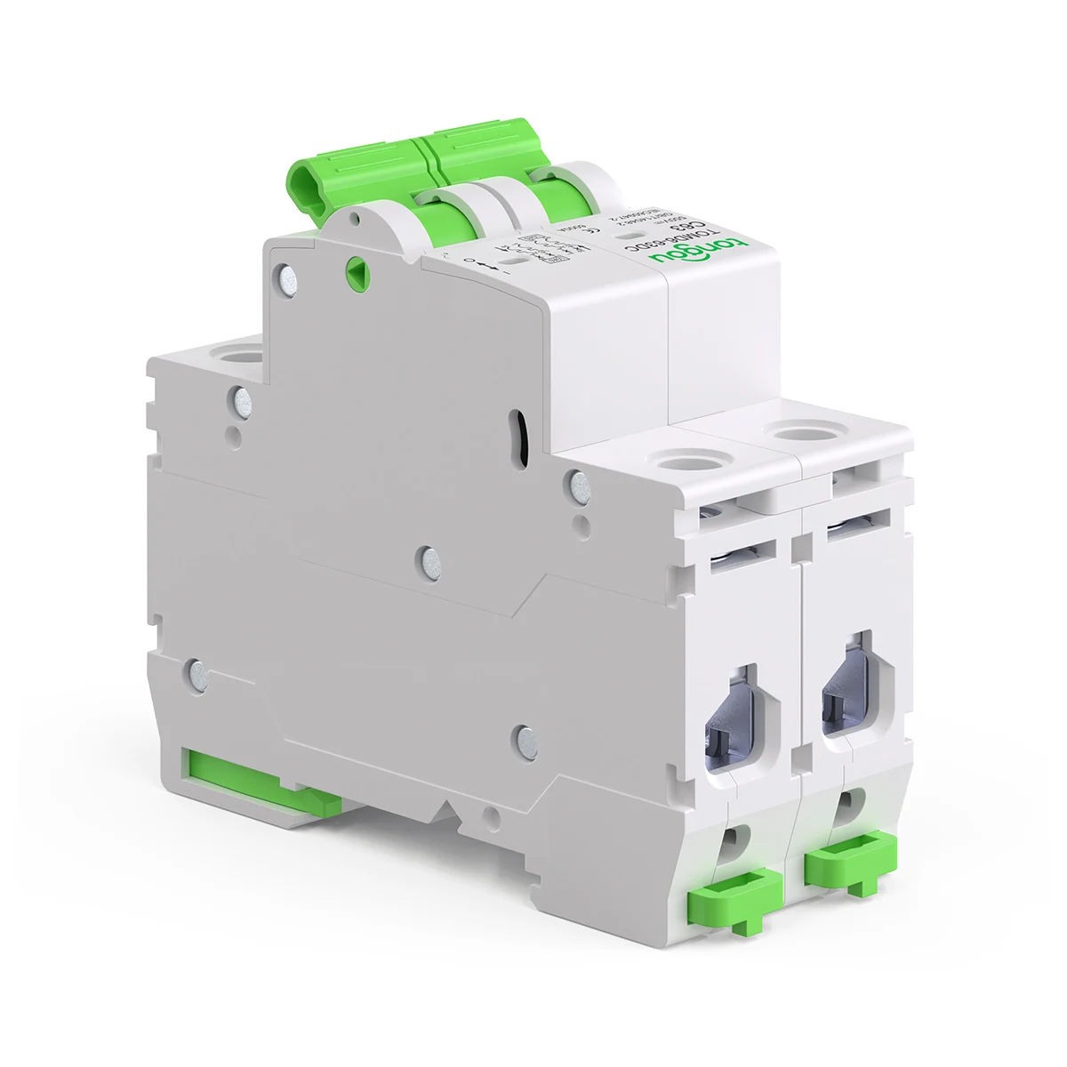 Tomd6dc-63 Mcb 2p 12v-550v Curve C Dc Miniature Circuit Breaker Solar ...