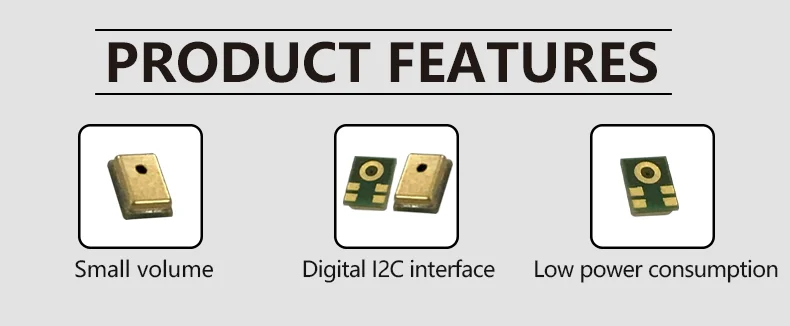 Digital I2c 24bit -20~20kpa Pressure Sensor Module Xst-gm-sv-map-040d ...