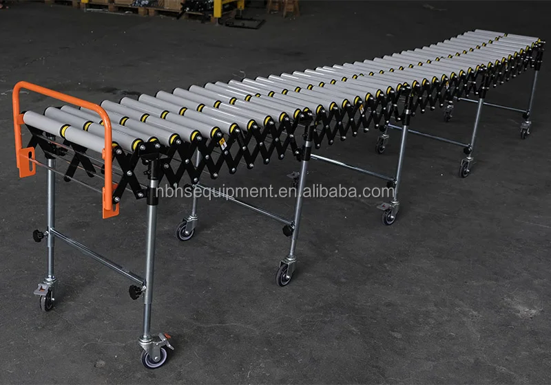 Flexible Gravity Manual Plastic Conveyor Roller - 40kg/m