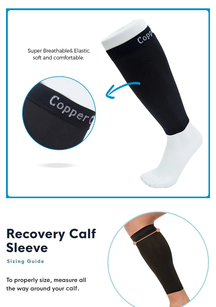 Custom Calf Brace Leg Sleeves Football Calf Protector Compression ...