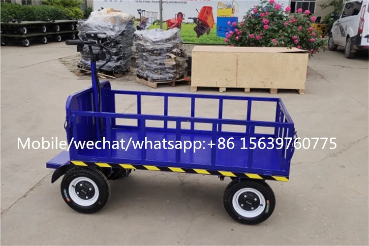 Chinese Electric Trolley Carts Factory Warehouse Electric Cart Heavy ...