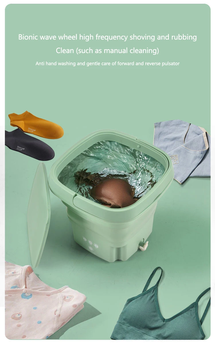Washing Machine Portable Bucket Wholesale Small Folding Electric Nano ...