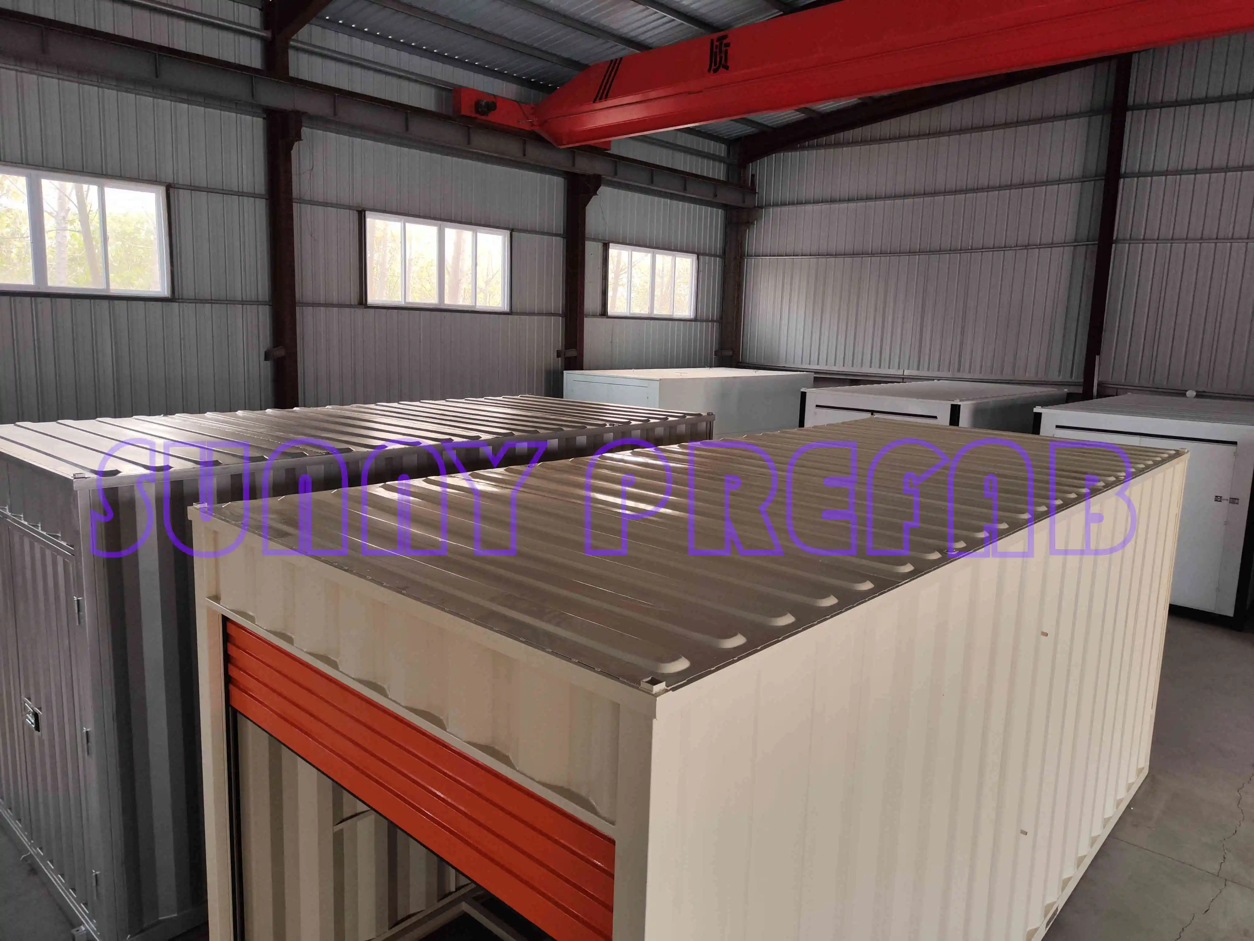 Prefabricated Warehouse Steel Structure Container Rental