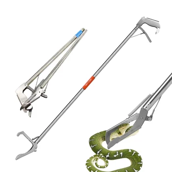 Stainless Steel Professional Outdoor Snake Hook Snake Catcher Grabber ...