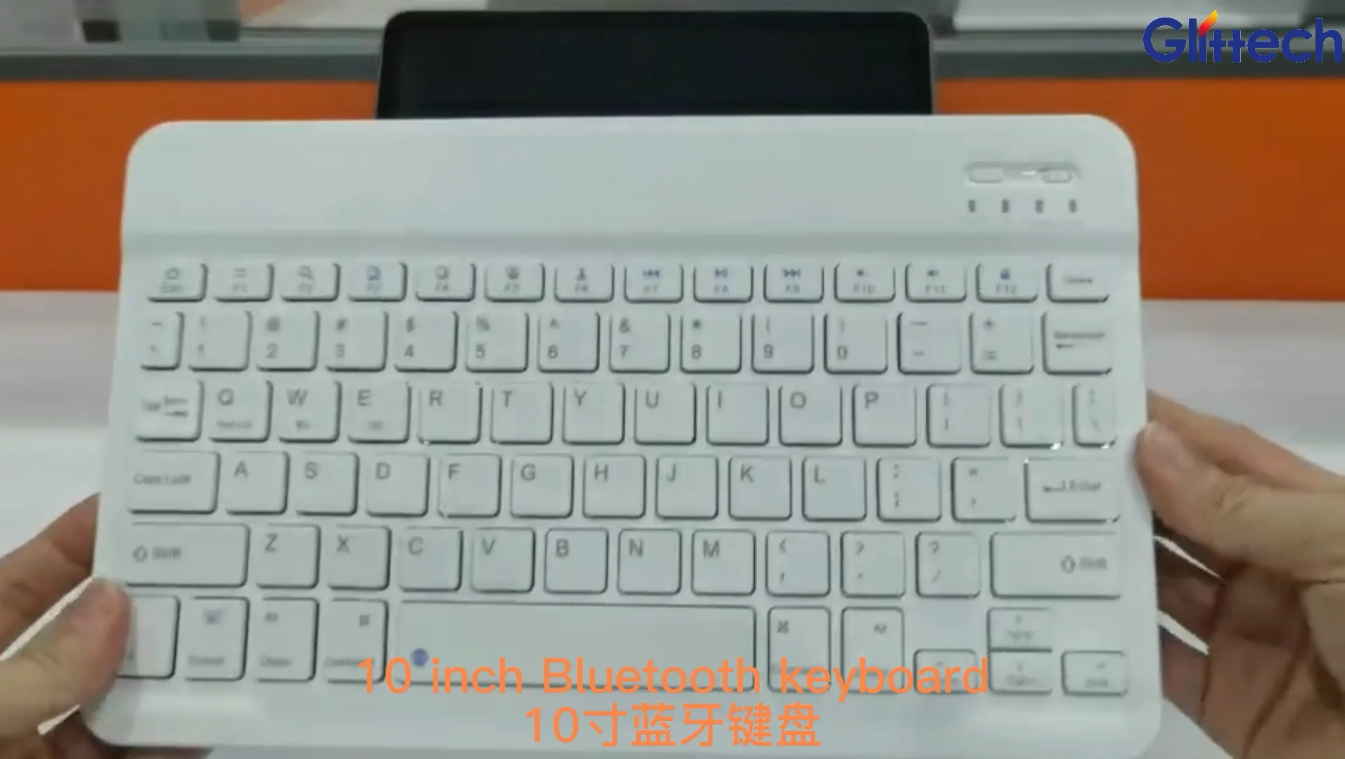 Smart 10 Inch Tablet Wireless Backlight Bt Keyboard With Rgb For Ipad ...