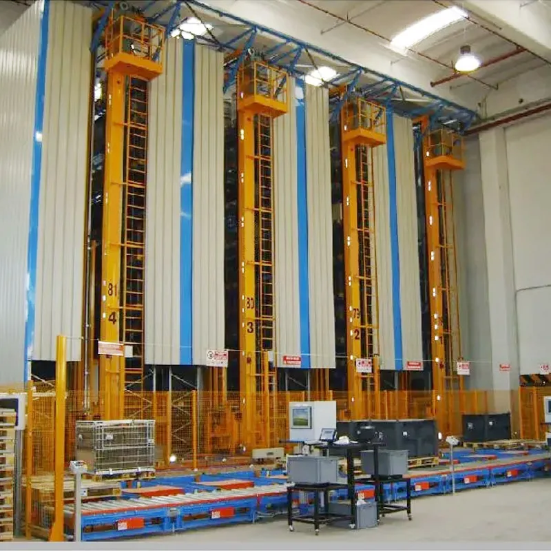 Asrs High Density Automatic Shuttle Cars Steel Rack Storage Retrieval ...