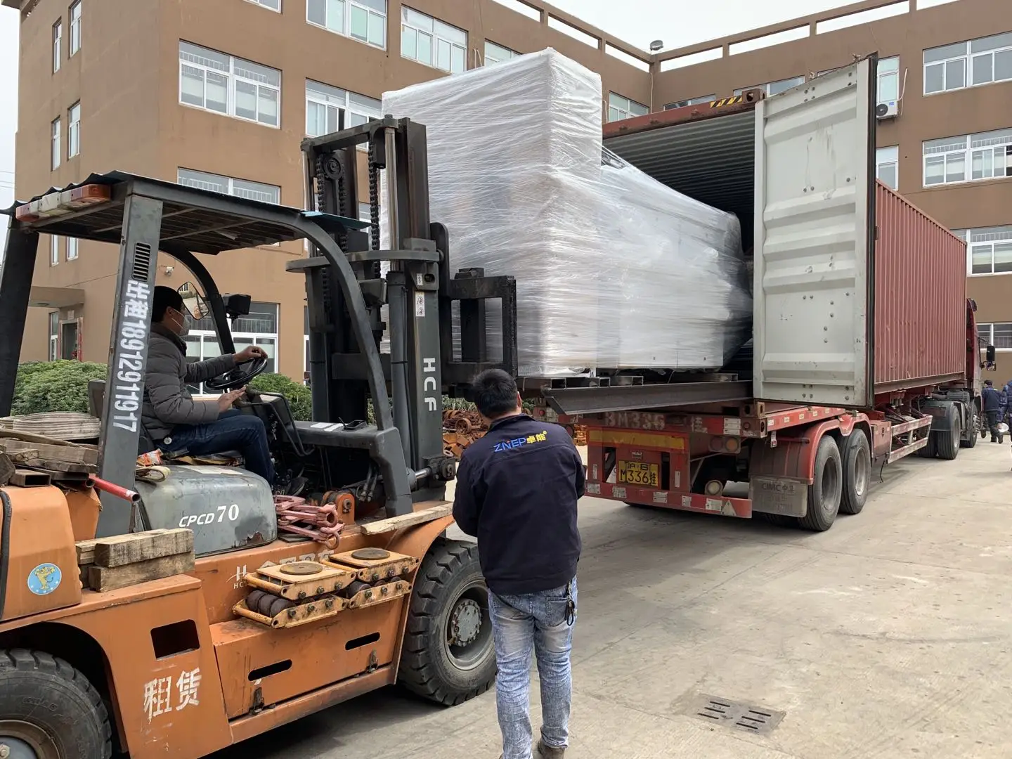 8 Color Flexo Ci Valve Laminated Paper Non Woven Bag Plastic Film ...