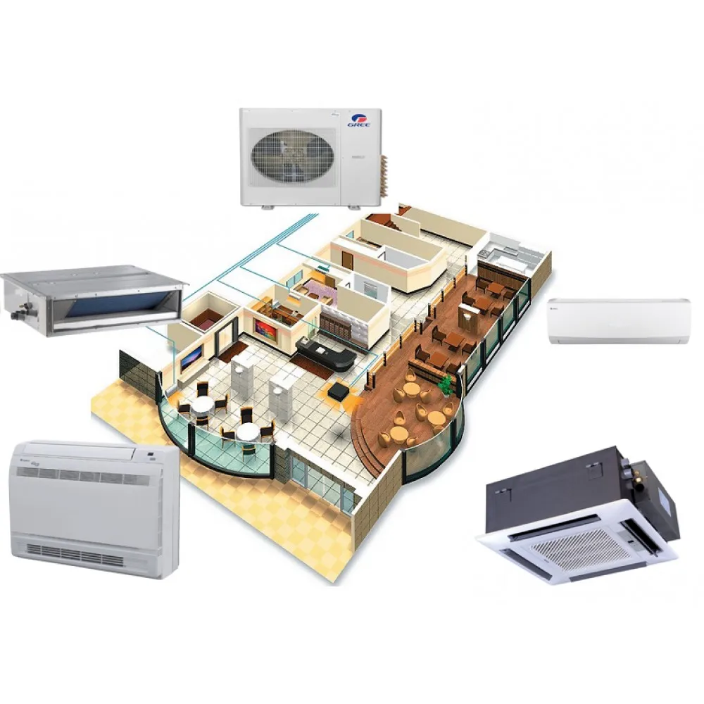 Gree R32 Multi Split Multi Zone Air Conditioners - Buy Multi Split Air ...