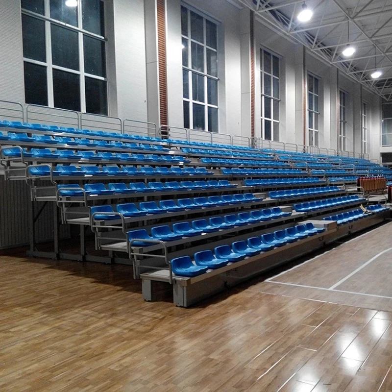 Aluminum Custom Plastic Indoor Grandstand Retractable Telescopic ...
