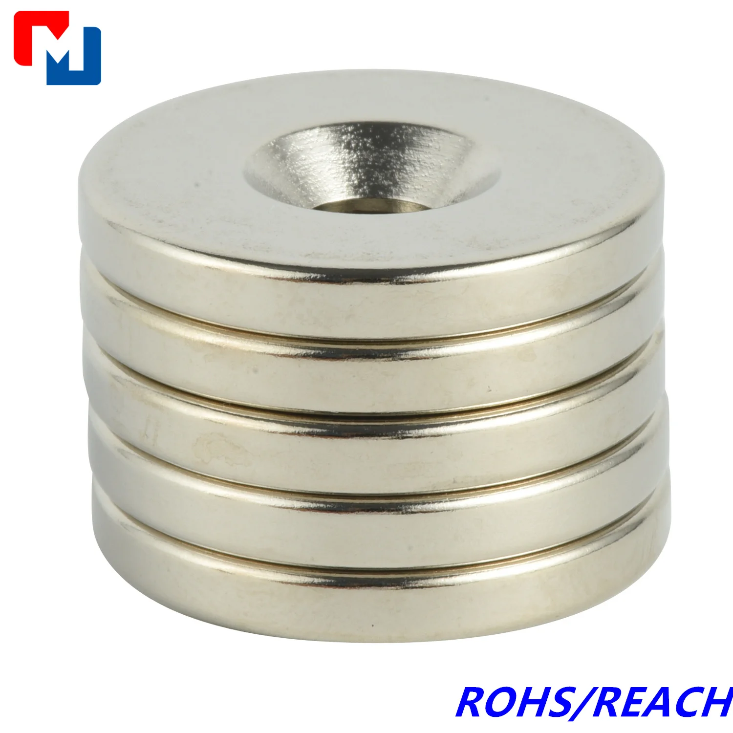 Customized Dimension Neodymium Disc Magnet N52 Strong Magnetism Disc ...