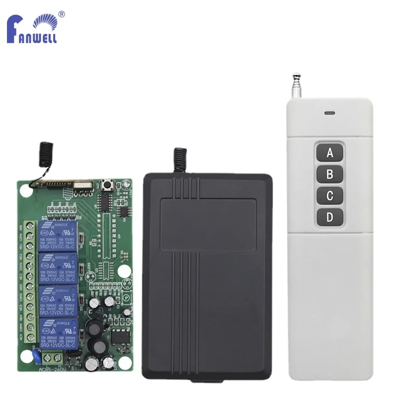 Wireless Remote Power Switch 230v Relay Rf Learning Code - Buy Wireless ...