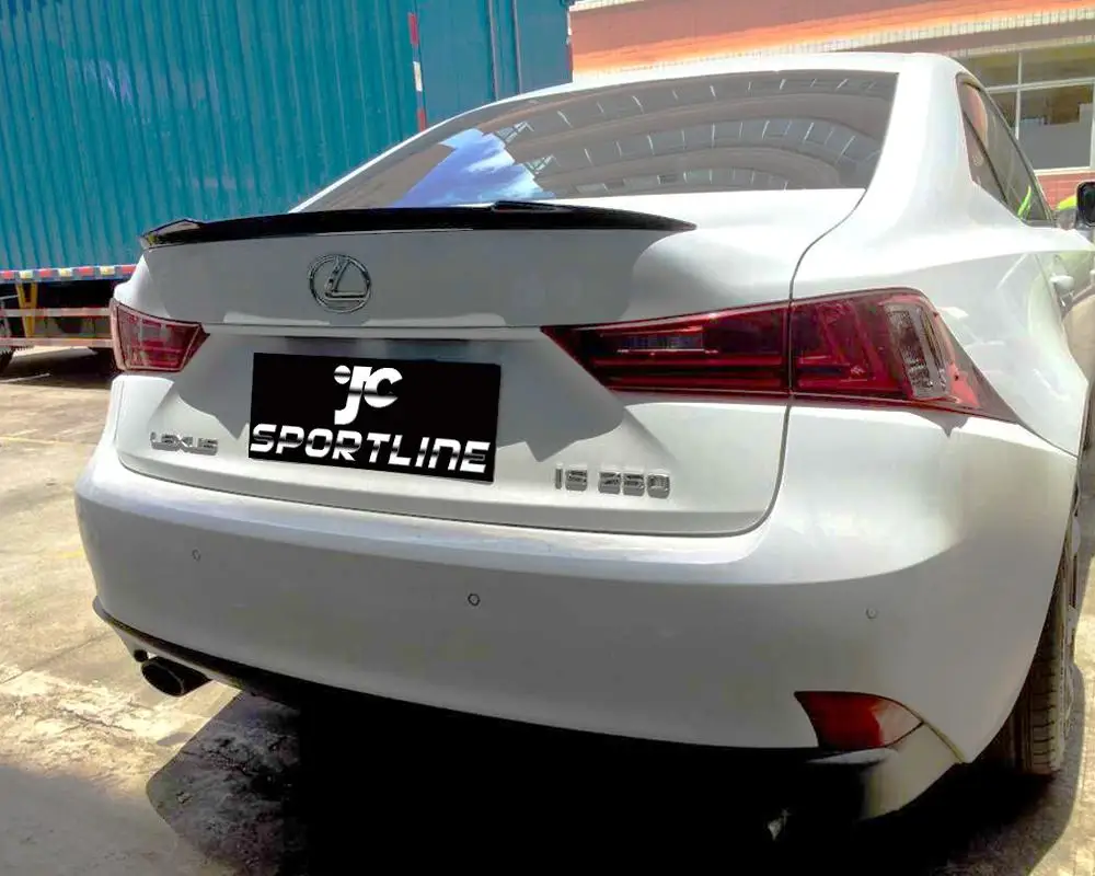 Carbon Fiber Rear Spoiler Wing For Lexus Is-f Is250 Is350 Is300h Is250 ...