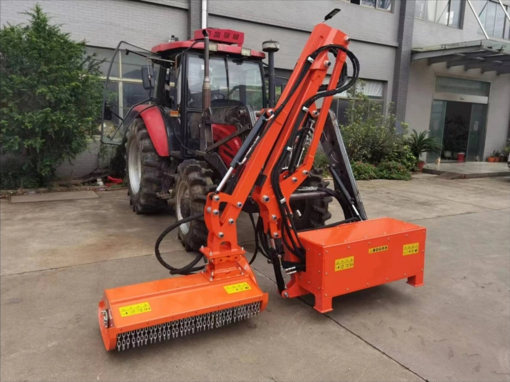 SKID STEER BOOM ARM MOWER ATTACHMENT for Compact Track Loader| Alibaba.com