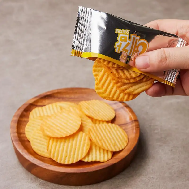 Korean Orion Potato Chips 64g Charcoal Grilled Wavy Potato Chips Non ...