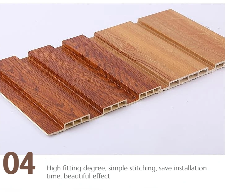 Composite Cladding Fluted Wpc Wall Panel Interior Wall Cladding Timber ...