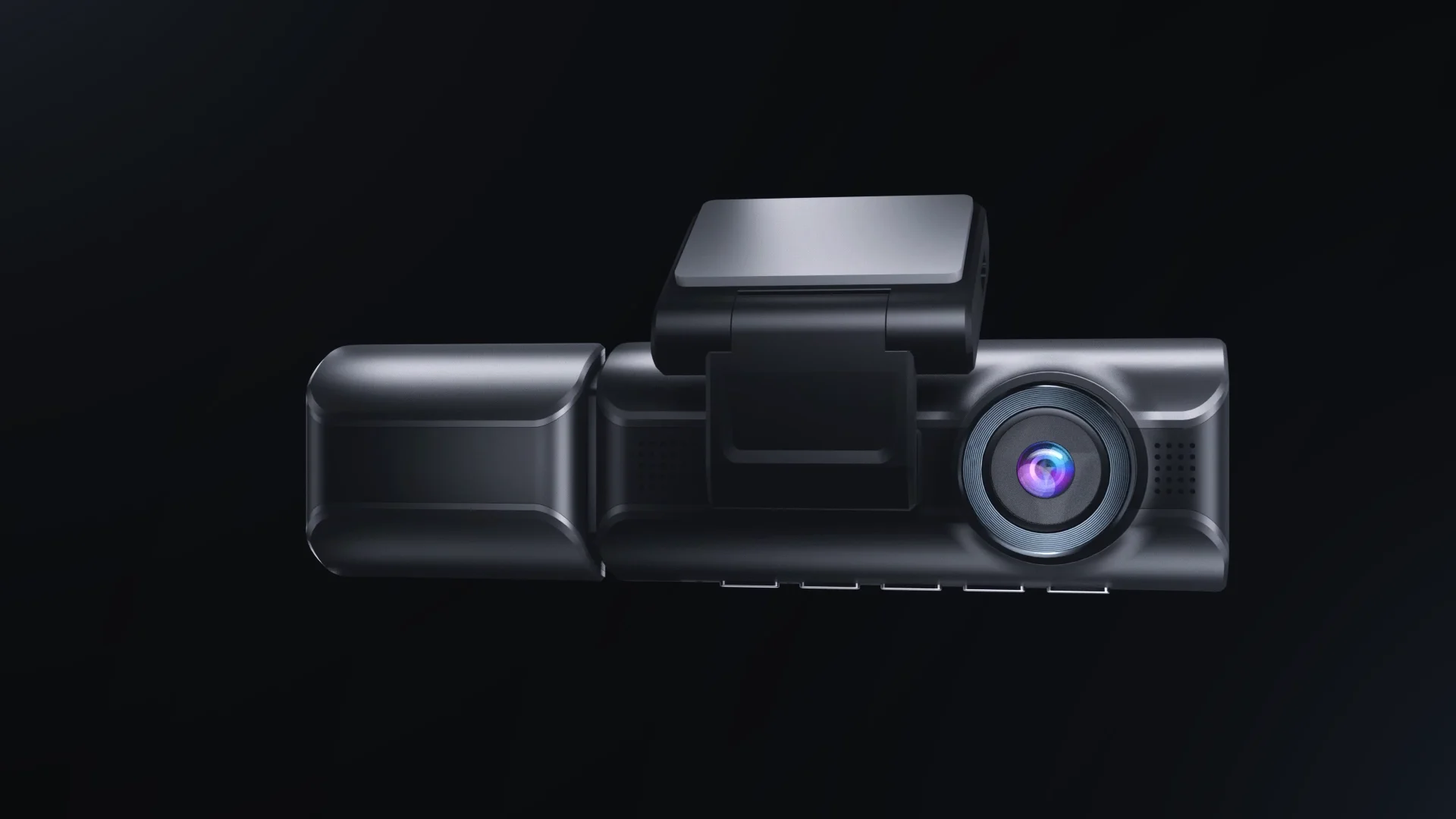 Azdome M550 Smart 3ch Dash Cam Built-in Wifi Gps Car Dvr G-sensor Night ...