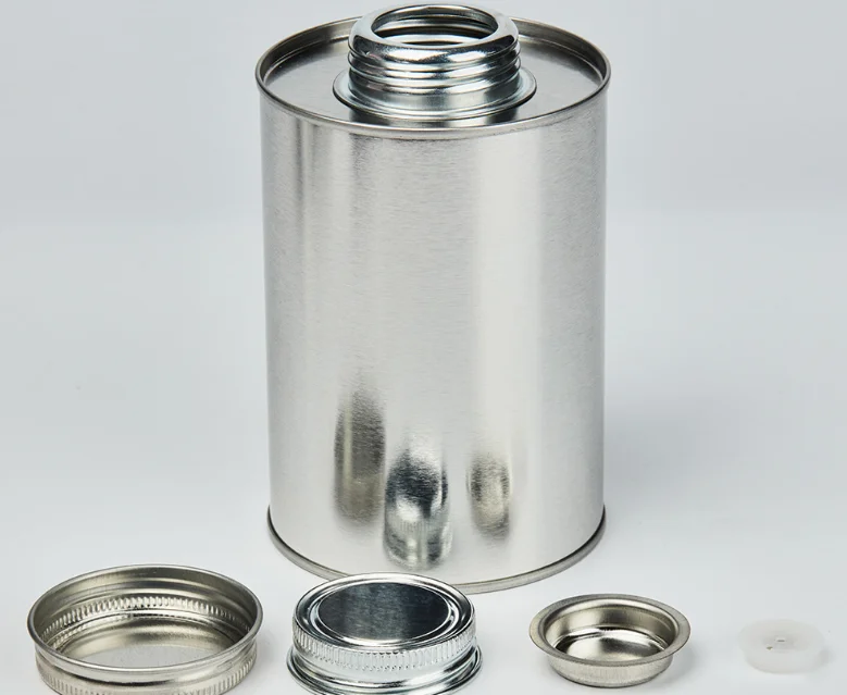 Hot Sale small metal cans container Coffee packaging round Matcha ...