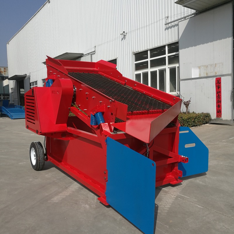 2025SPRING KICK-OFF Topsoil Screen Compost Sorting Machine Wast ...