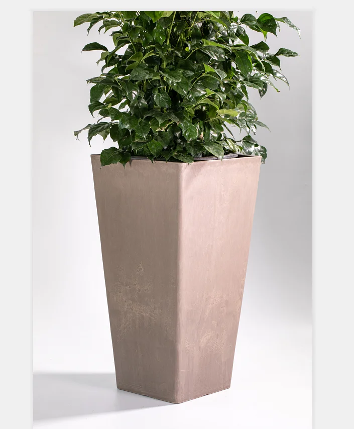 High Quality Large Square Plastic Flower Pot Garden Planter Pot ...