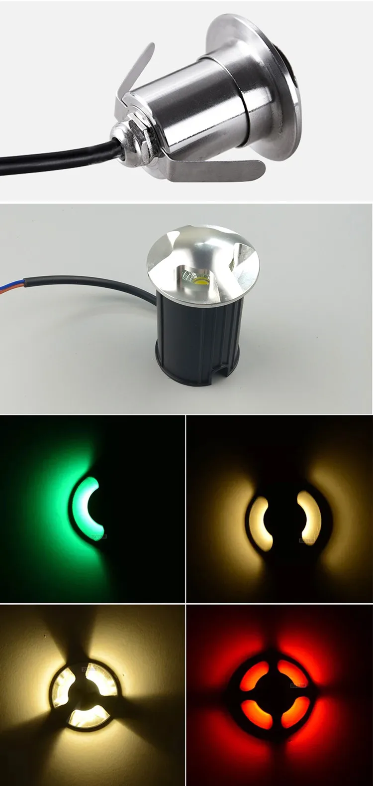 Outdoor Pathway LED Step Light - Durable & Efficient