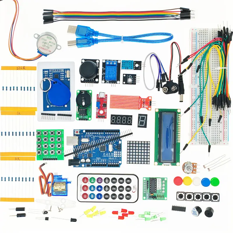 Basic Starter Kit For Arduino Starter Kit With Retail Box For School ...