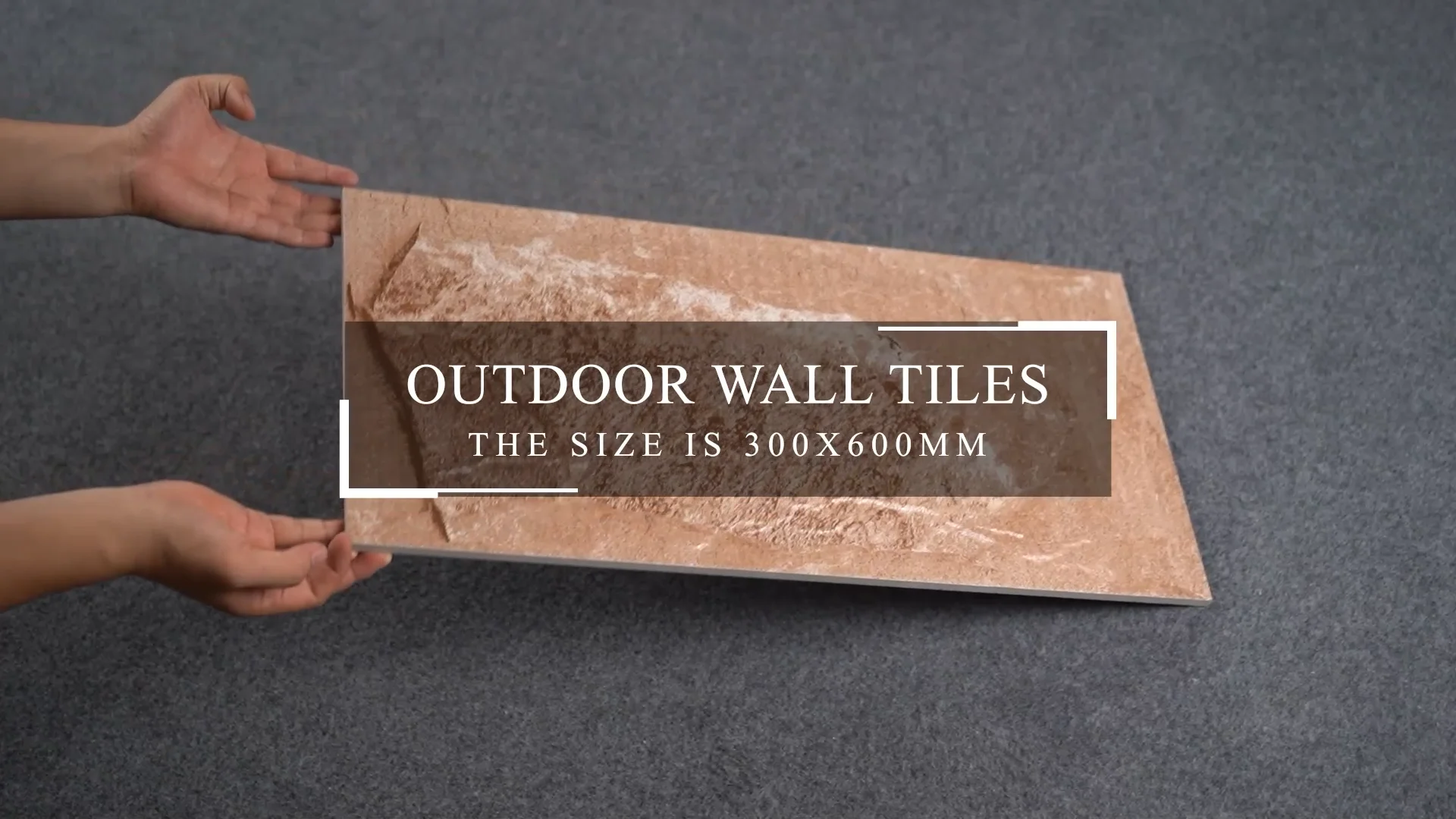 Facade Exterior Stone Ceramic Wall Tile For Outside Garden - Buy Wall ...