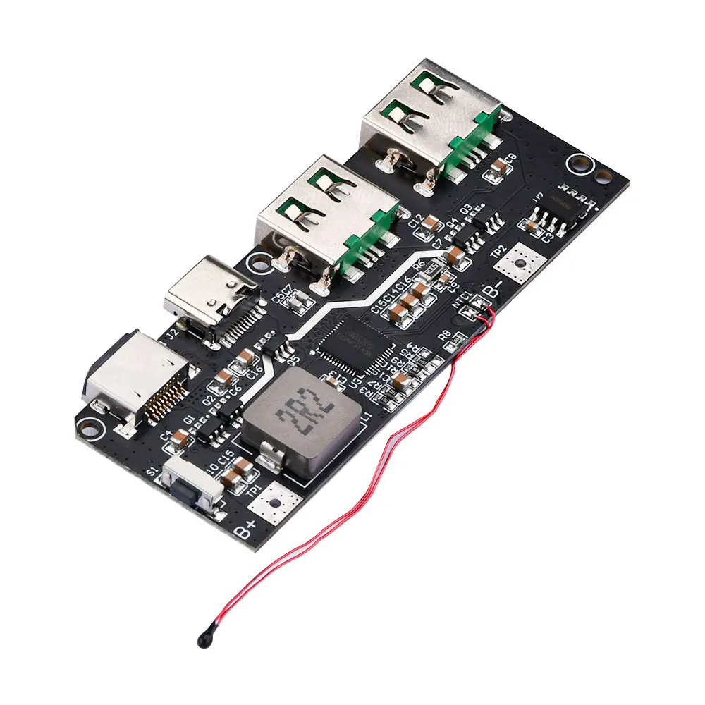 22.5W QC4.0 PD3.0 5-Port Mobile Power Bank PCB - OEM Available