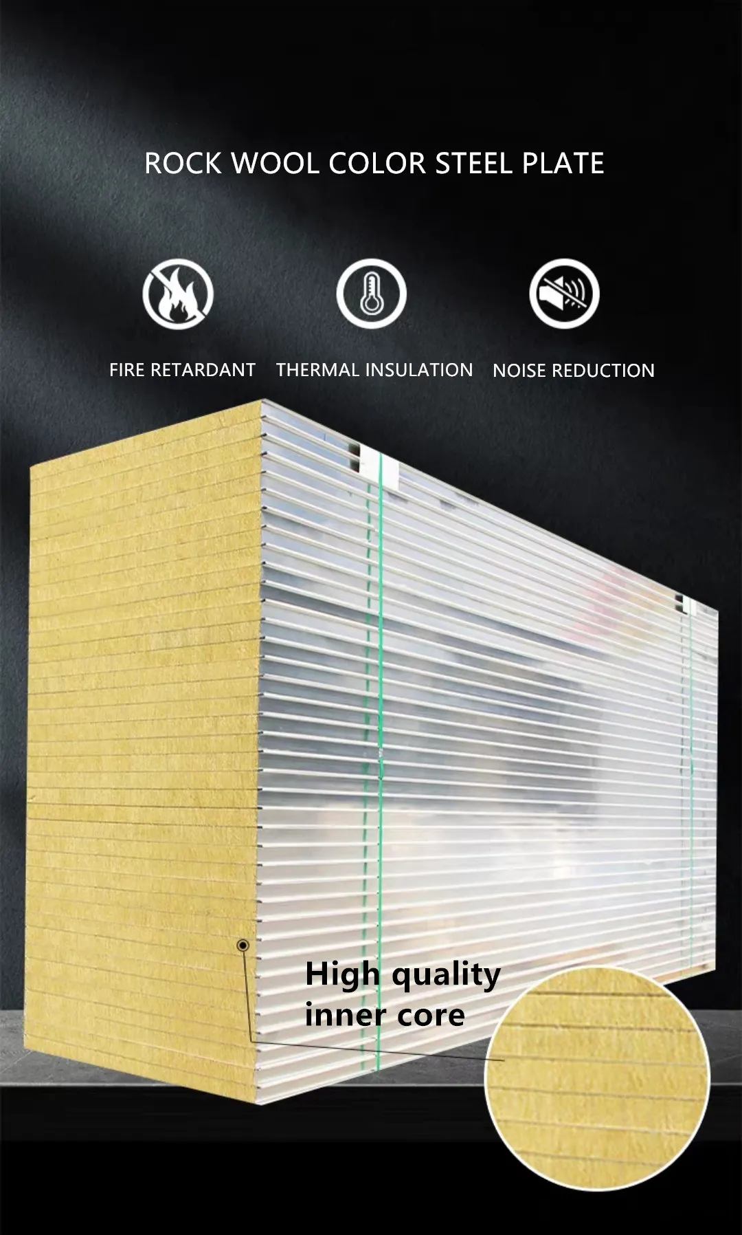 25mm Insulation Sandwich Panel Demountable Container House Pared ...