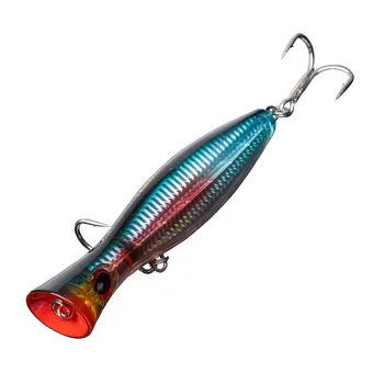 Noeby Nbl9602 Saltwater Popper Fishing Lure Big Game Top Water Tuna Gt ...