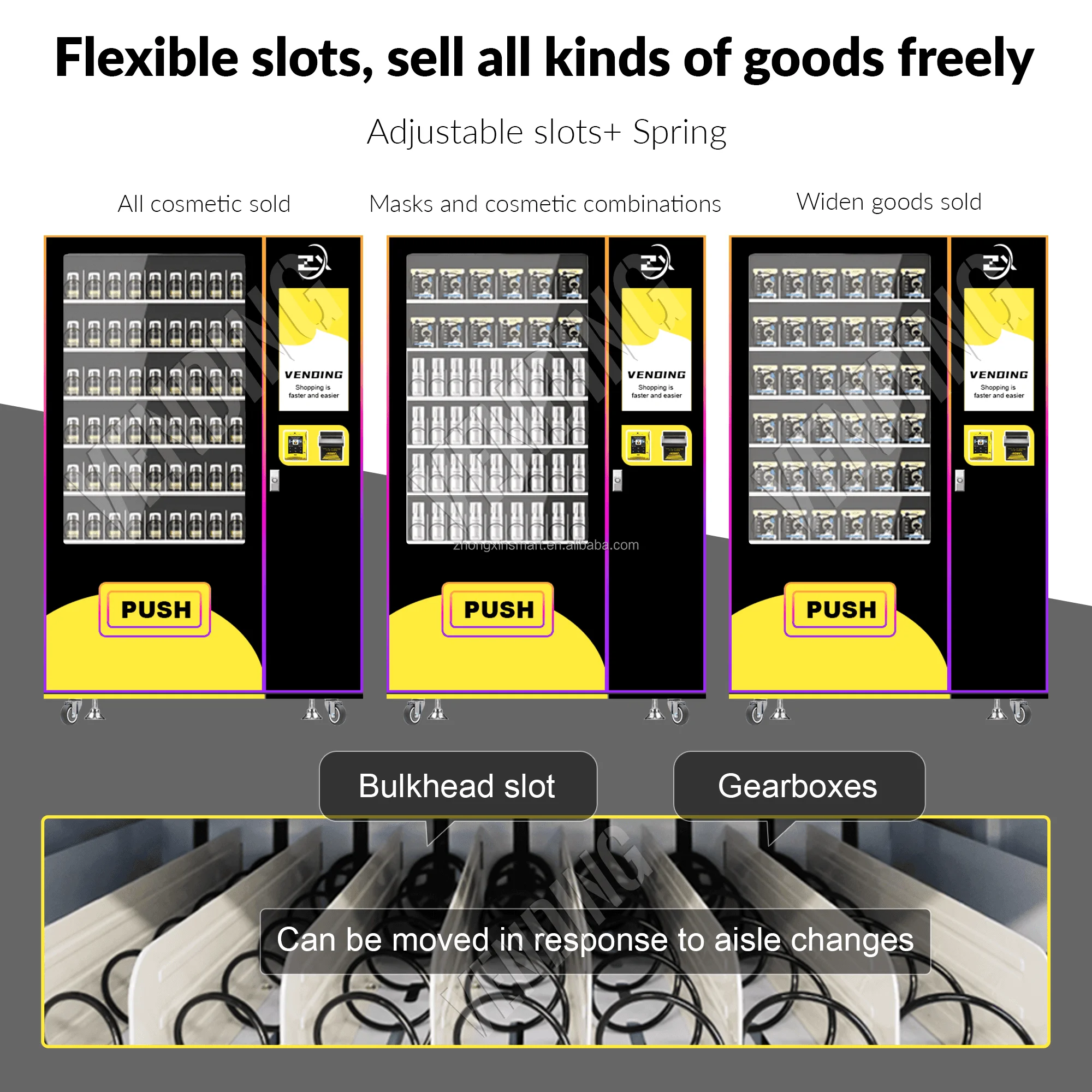 ZX Combo Soft Drink Vending Machine with Refrigeration